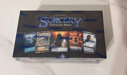 Sorcery Contested Realm Alpha Booster Box Sealed | eBay