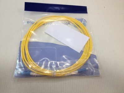 SC / SC Singlemode Simplex Fiber Jumper 3 Meter, 3mm Jacket - Pack of ...