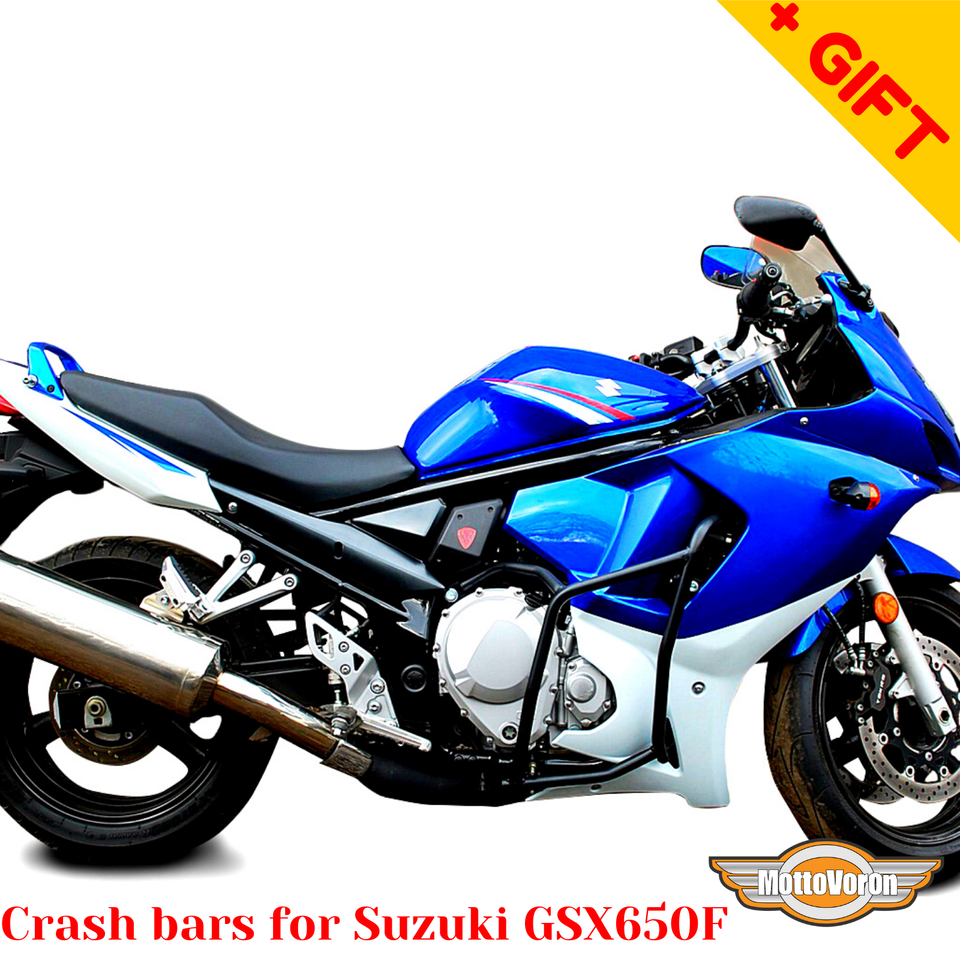 For Suzuki GSX650F engine guard crash bars GSX 650 F radiator guard ...