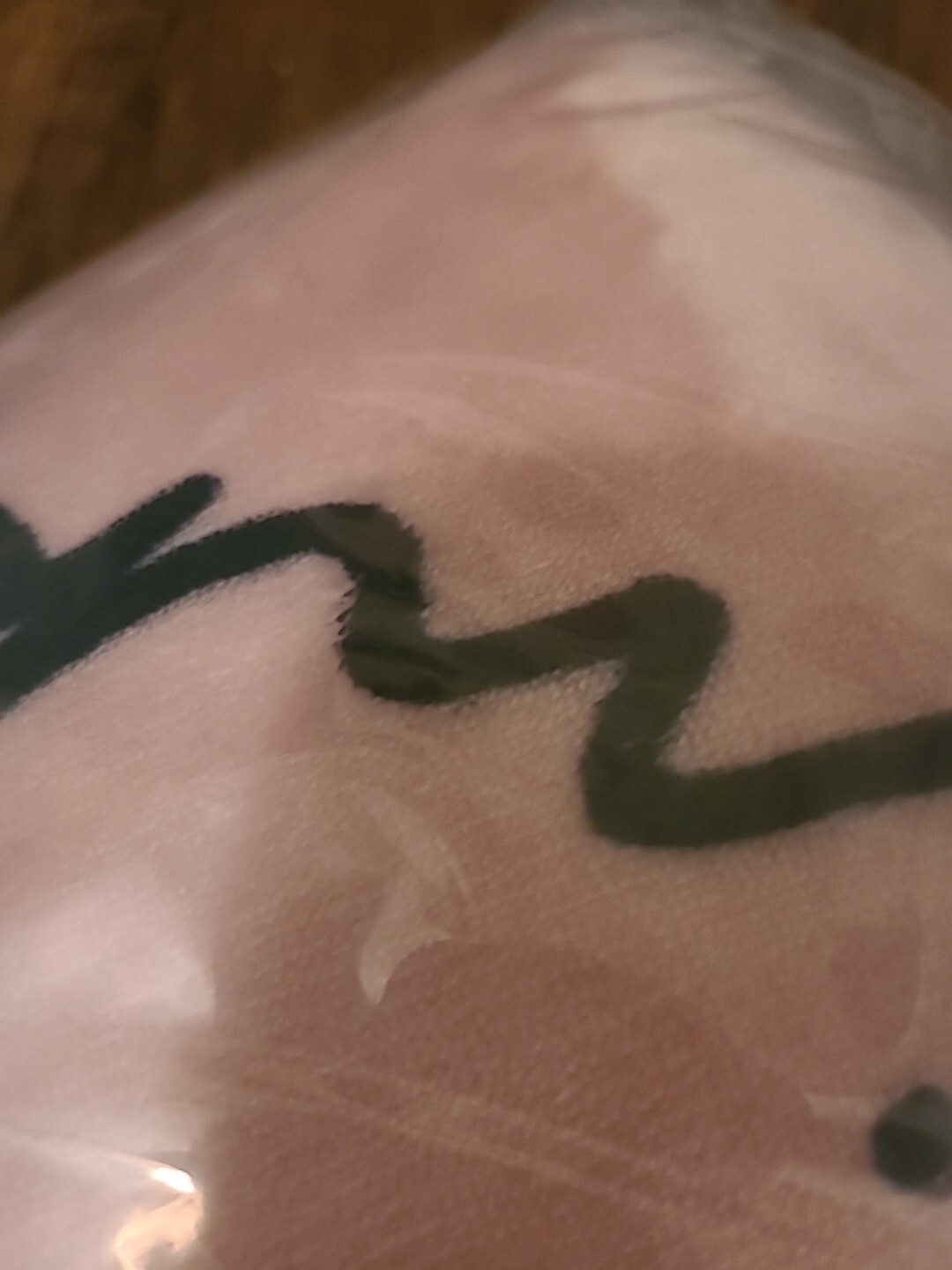 NWT Sealed Victoria's Secret PINK Black Cursive Logo Sherpa Throw ...