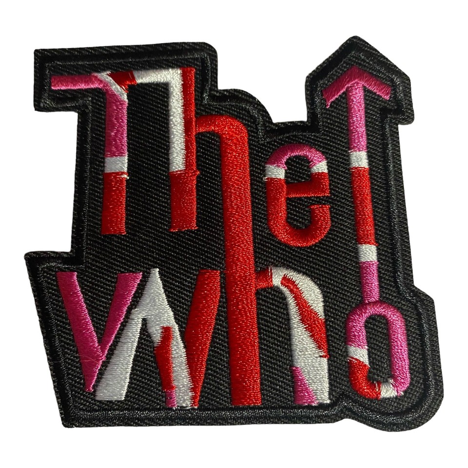 THE WHO!! SO COOL Embroidered Iron On Patch+ 1 FREE MUSIC STICKER | eBay