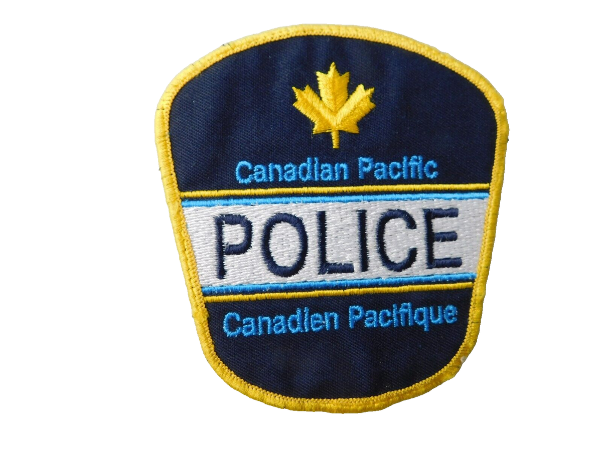 Canadian Pacific Railroad Police Badge Banff Officials Investigating