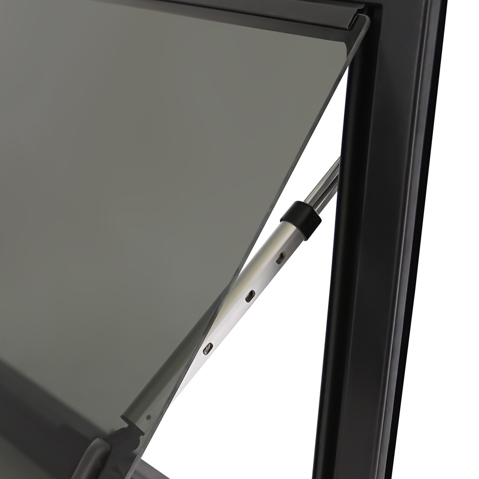 600x450mm RV Caravan Camper Van Push Out Window RV Window With Window ...