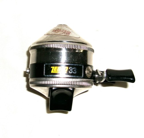 Vintage Zebco Model 33 Spincast Fishing Reel Metal Foot USA NICE | eBay