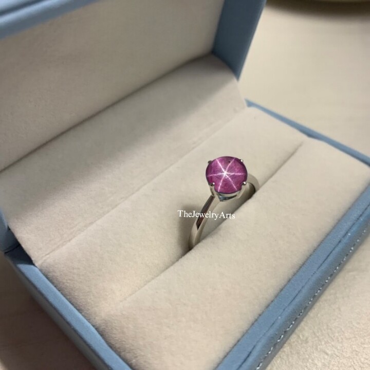 Vintage Ruby Star Ring In 925 Sterling Silver Women Ring, Handmade Silver Ring | eBay