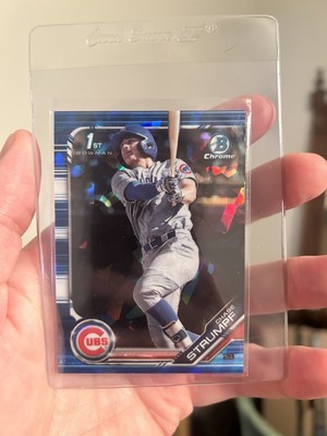 Chase Strumpf 2019 1st Bowman Draft Chrome Sapphire /99 #BDC-178 ...
