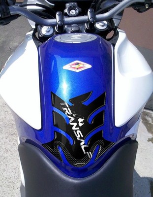 Tank Pad Sticker 3D Resin Gel Compatible for Motorcycle Honda Transalp ...