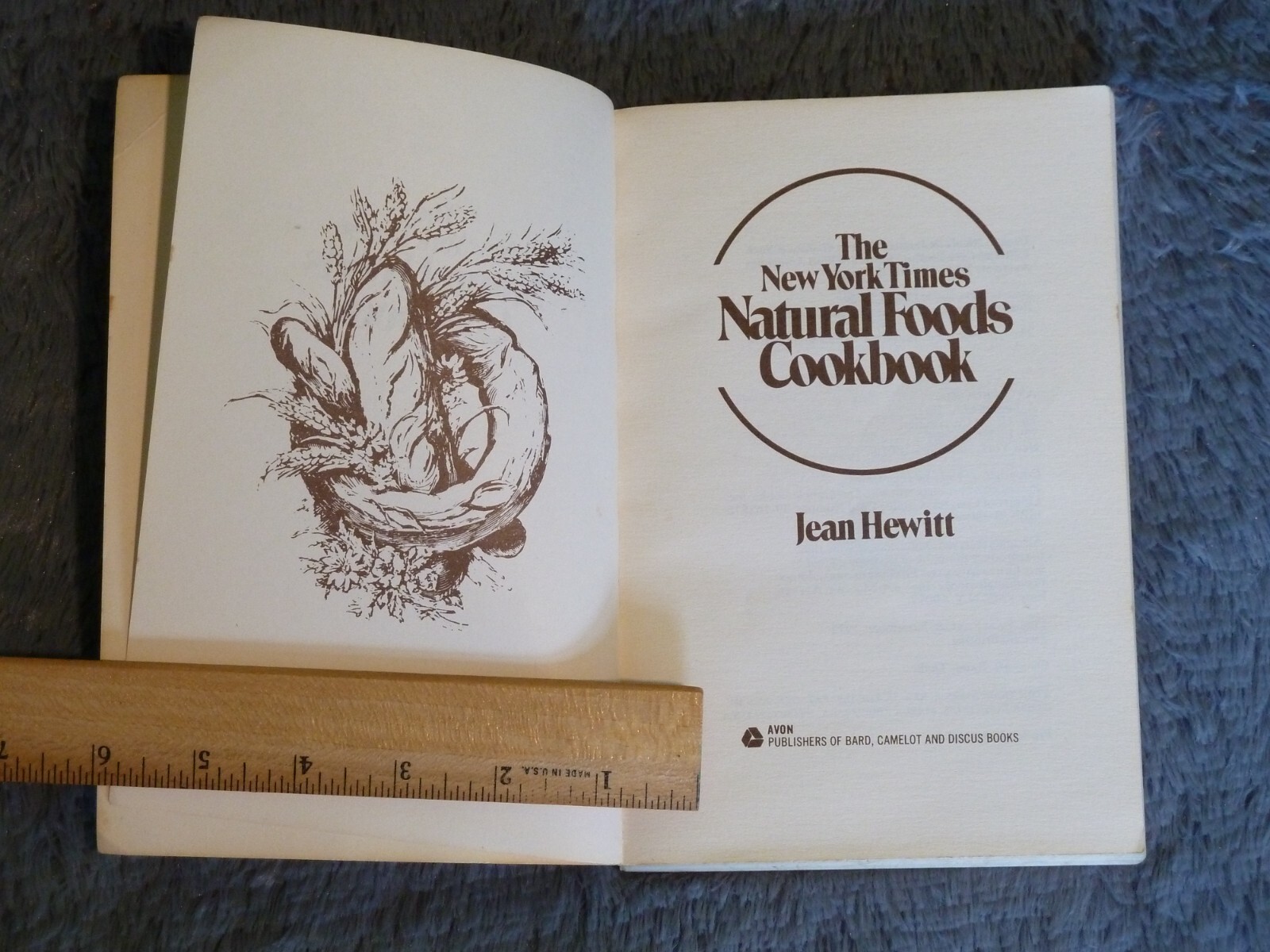 THE NEW YORK TIMES NATURAL FOODS COOKBOOK by Jean Hewitt 1972 | eBay