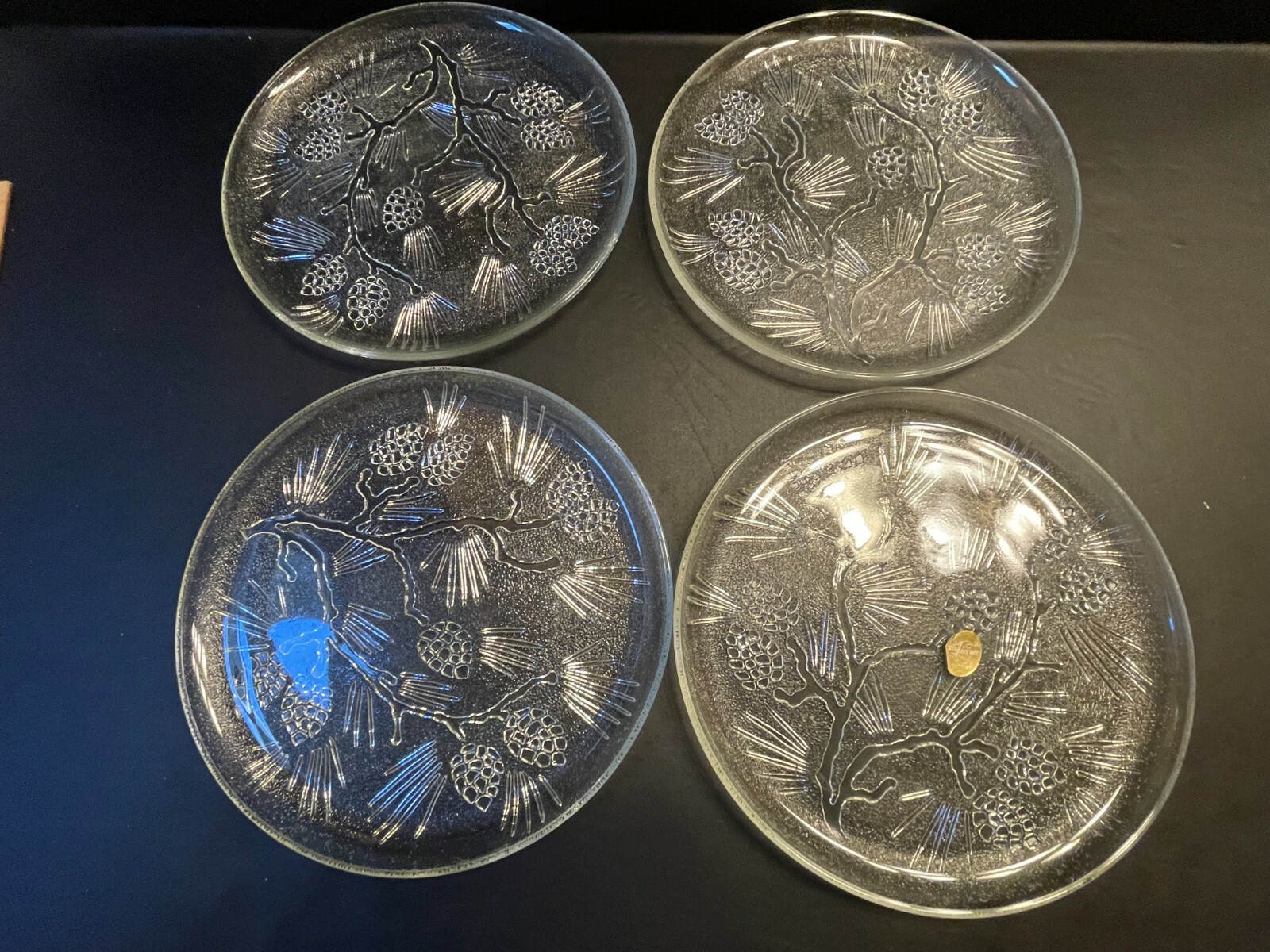 4 Vtg Tiara Dinner Plates in Original Box ~ Ponderosa Pine ~ 9 3/4 ~ | eBay