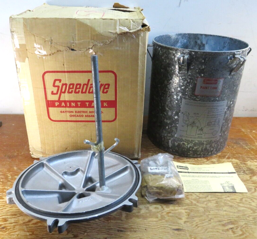 SPEEDAIRE Model 2Z367 Paint Tank 3 Gallon Dayton Electric Mfg. Company ...