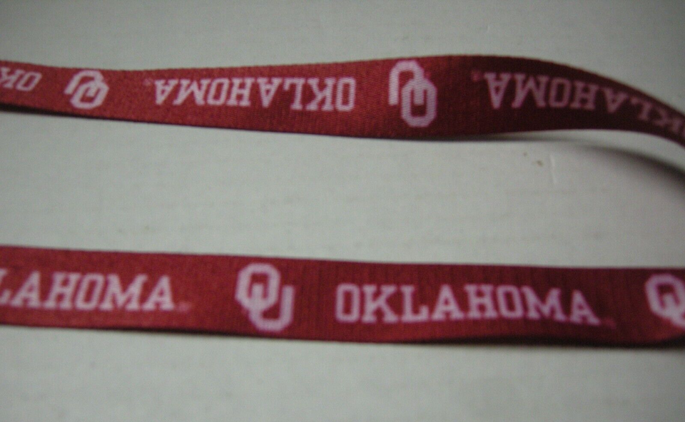 University Of Oklahoma Lanyard By WinCraft Sports, 16", Red W/Pink ...