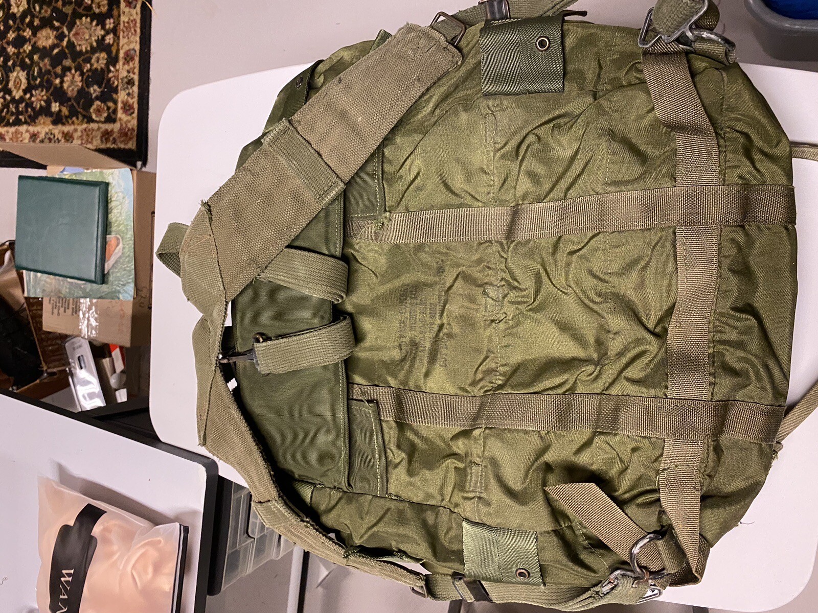 US Army OD Rucksack (backpack) | eBay