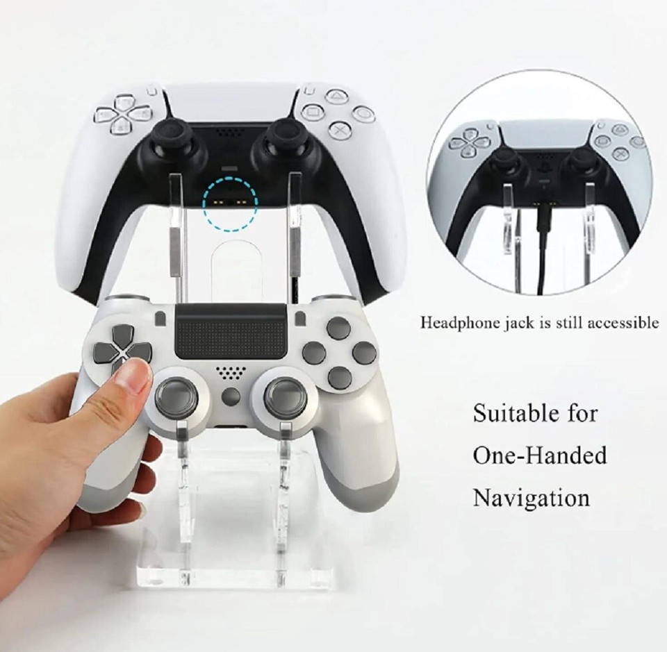 Universal Acrylic Controller Stand – Clear Display Holder for Xbox, PS ...