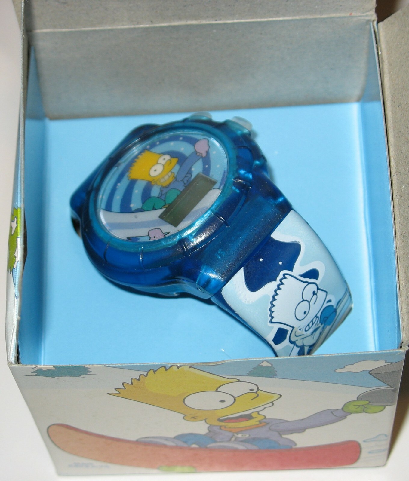 2002 Simpsons Bart Simpson Cool Your Jets Man Official Talking Watch ...