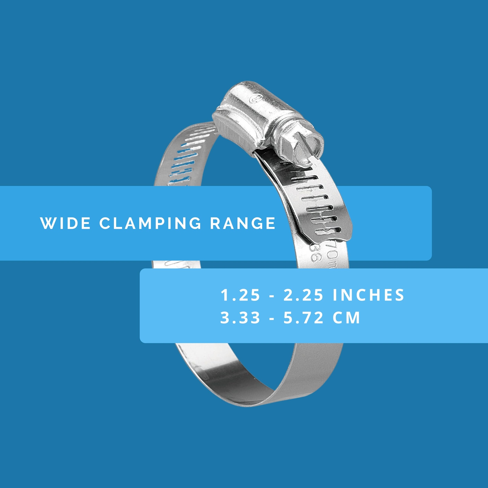 Koehler Enterprises Hose Clamps, Hose Clamp Box of 10 Radiator Hose ...