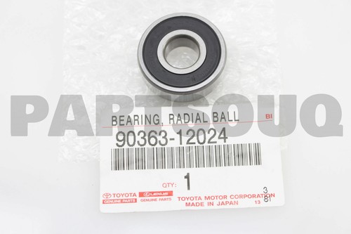 9036312024 Genuine Toyota BEARING RADIAL BALL 90363-12024 | eBay