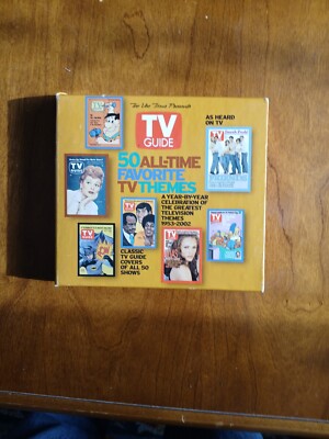 TV GUIDE: 50 ALL TIME FAVORITE THEMES - V/A - CD - LIMITED EDITION ...