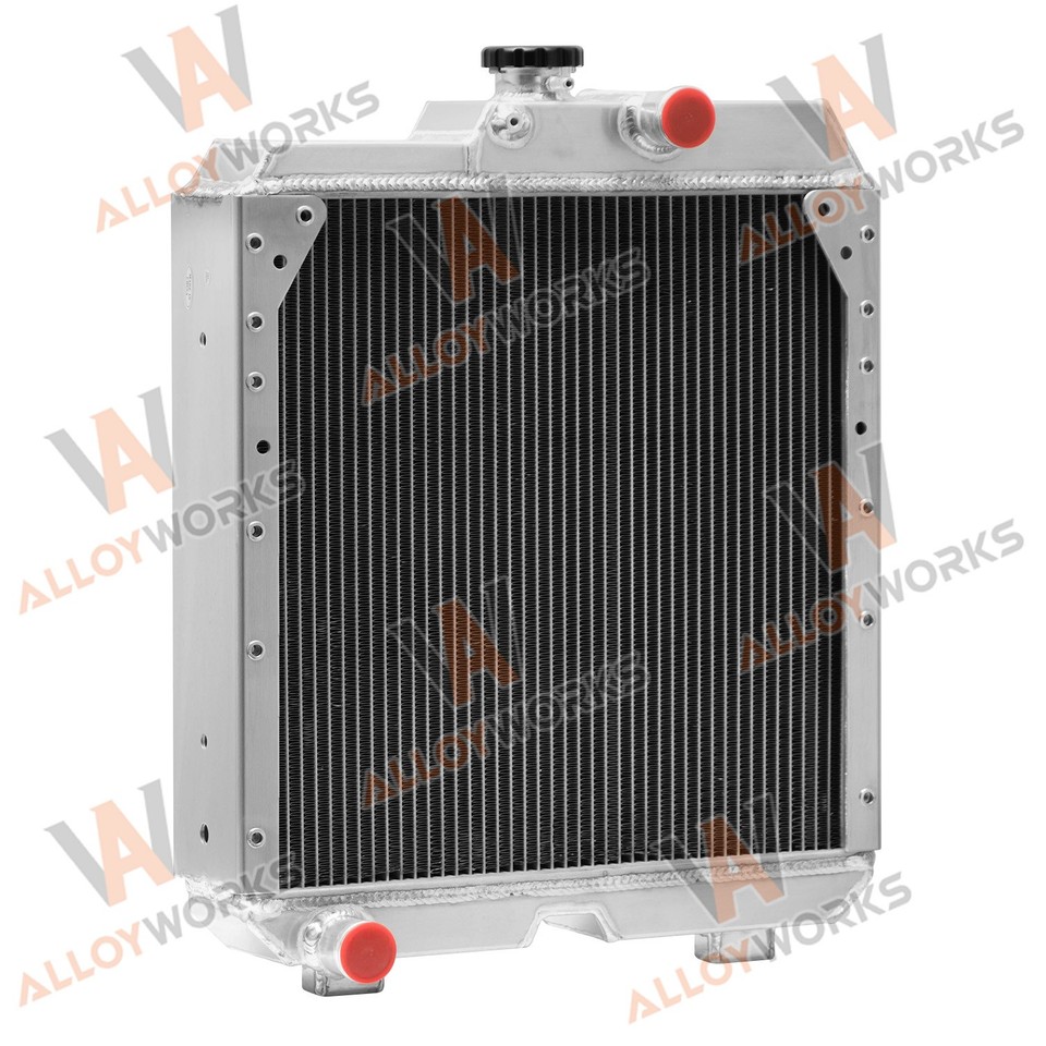 4 Row Radiator For Ford New Holland TN75D TN55 Case IH JX1070C JX1060C ...