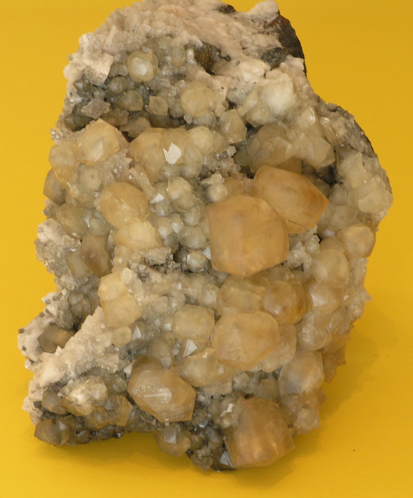 NICE Calcite, Pink Dolomite Fine Mineral Specimen Marcil Q. St ...