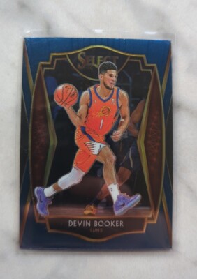 2020-21 Panini Select Devin Booker Concourse Blue #121 Suns | eBay