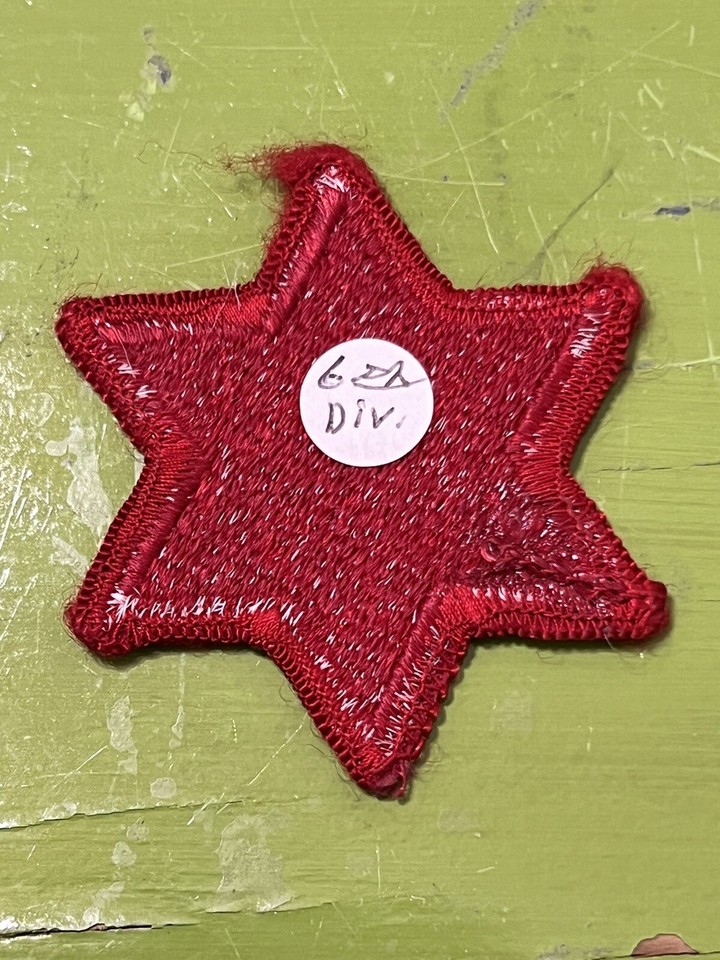 6th Infantry Division Patch US Army Military Red Star 6-Sided | eBay