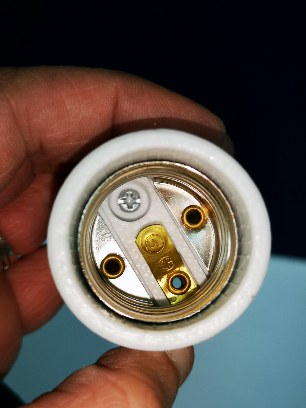 PORCELAIN Medium Base E26 SOCKET Lamp Holder 1/8 IPS HICKEY 660W 250V ...