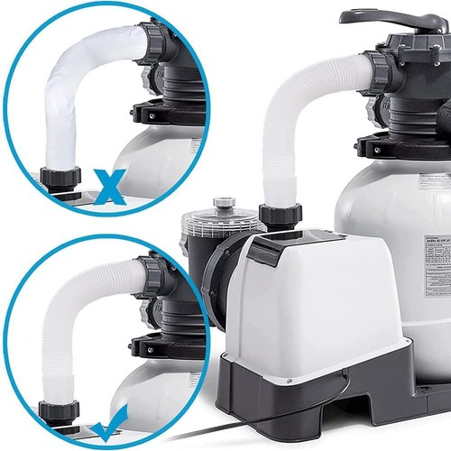 1/2pcs Replaceable Swimming Pools Pump Hose for Intex Sand Filter Pumps ...