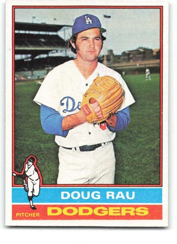 1976 Topps #124 Doug Rau NM++ Dodgers ID:345791 | eBay