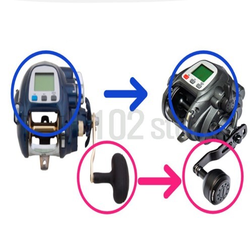 Banax Kaigen 7000CP Electric Reel Big Game Jigging Fishing Reels + 5 ...