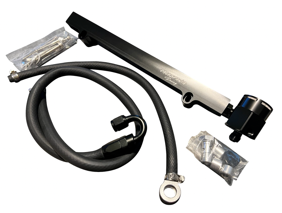 Billet High Flow Fuel Rail Upgrade Kit FPR MK4 VW Audi 1.8T Jetta GTI ...