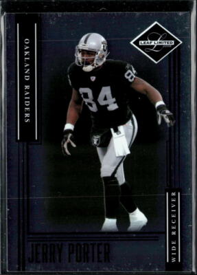 Jerry Porter 2006 Leaf Limited #81 SN799 | eBay