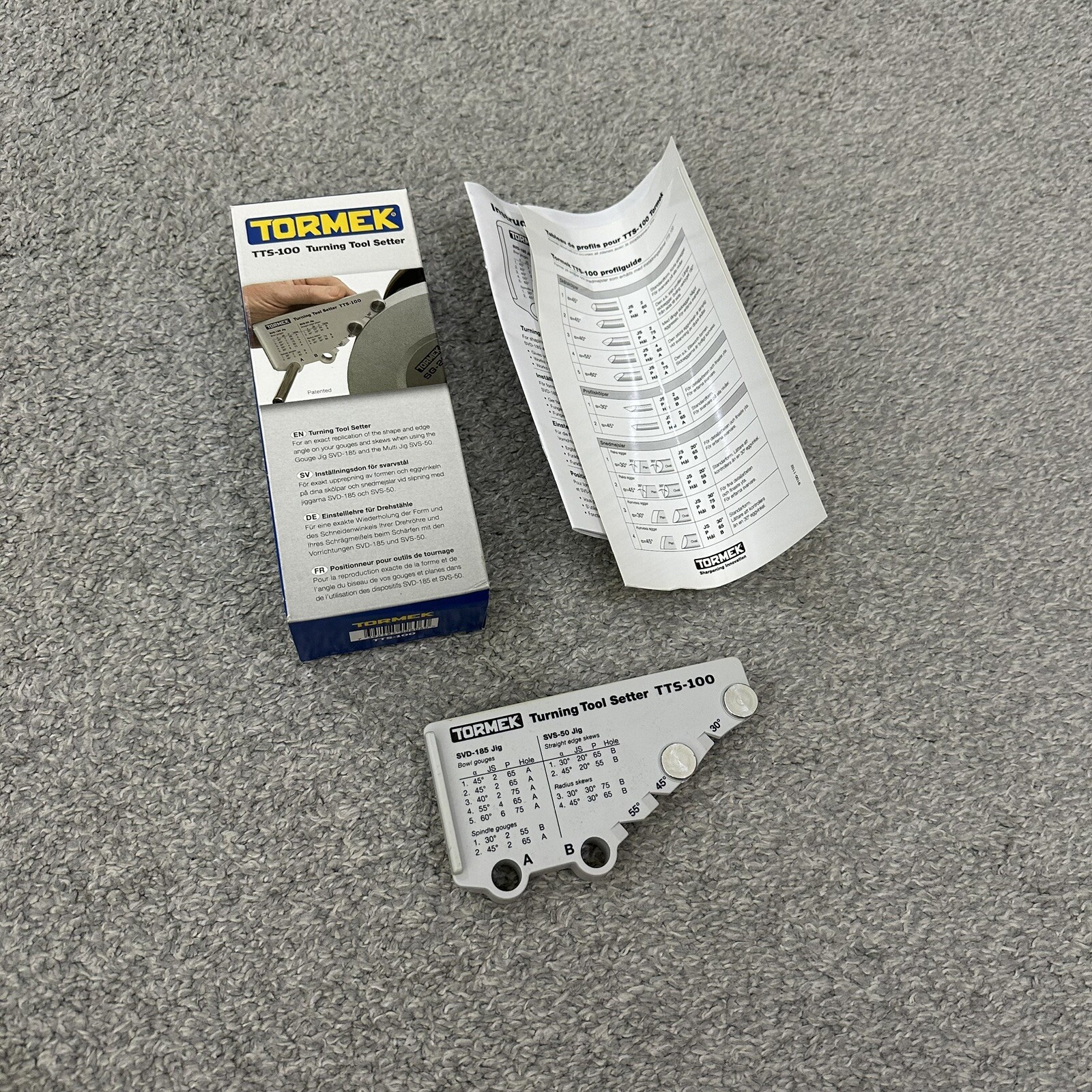 Tormek #TOR-TTS-100 Turning Tool Setter | eBay