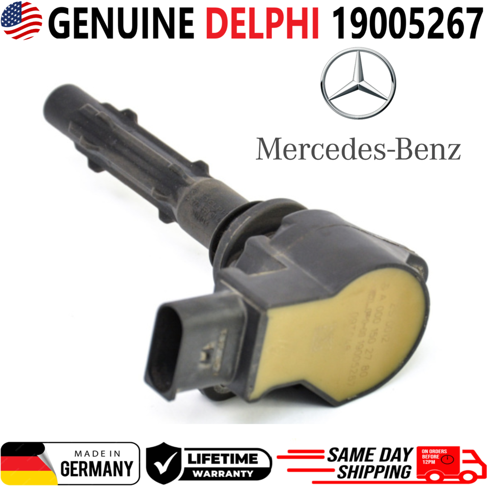 GENUINE Delphi x6 Ignition Coils For 2005-2014 Mercedes-Benz V6 V8 ...