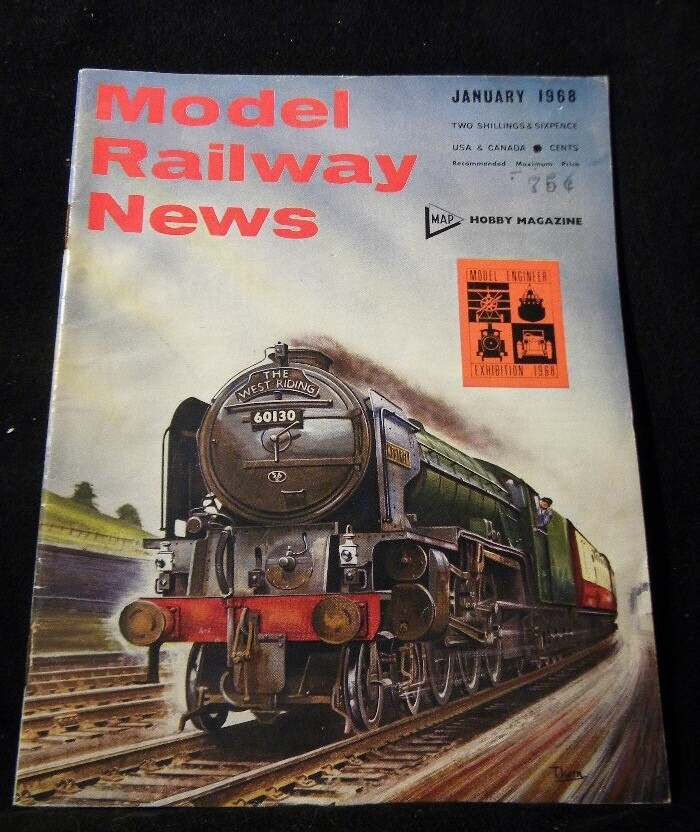 Model Railway News 1968 January GWR 1361 class ST locomotive GWR North ...