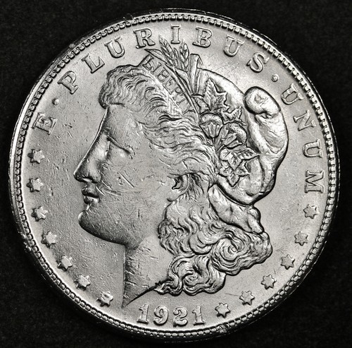 1921-s Morgan Silver Dollar. AU. 180180 | eBay