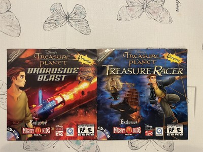 Treasure Planet McDonald's Preview CD-ROM Treasure Racer + Broadside ...