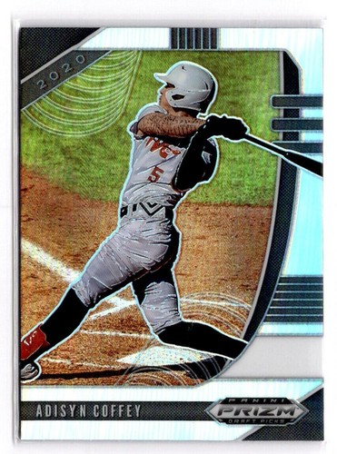 2020 Panini Prizm Draft Picks Silver Adisyn Coffey #PDP83 Chicago White ...