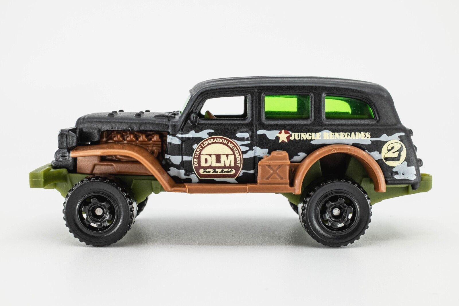 2020 Matchbox "MBX Wild II" Jungle Crawler™ BLACK | JUNGLE RENEGADES ...