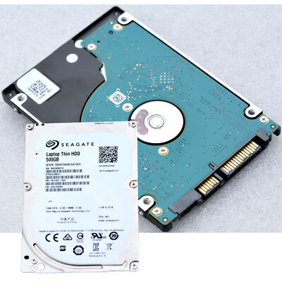 6mm Thick Seagate Laptop Thin HDD Hard Drive 500GB ST500LM021 1KJ152 ...