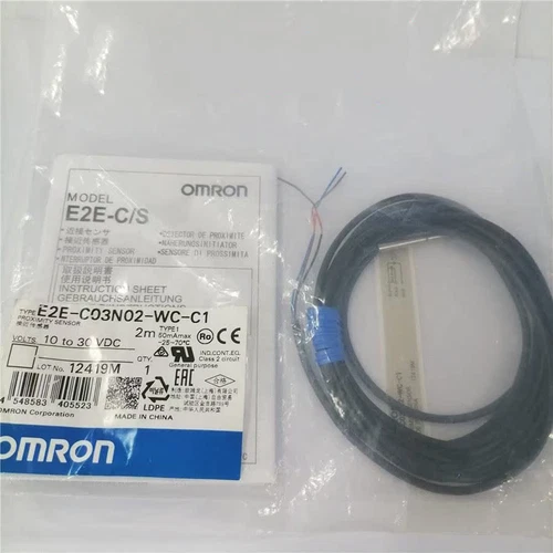 1PC NEW IN BOX Omron E2E-C03N02-WC-C1 2M proximity switch | eBay