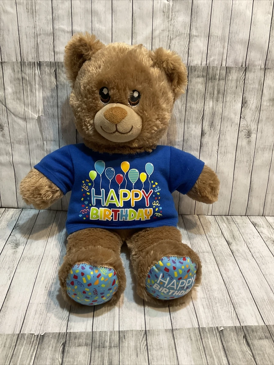 Blue Birthday Teddy Bear