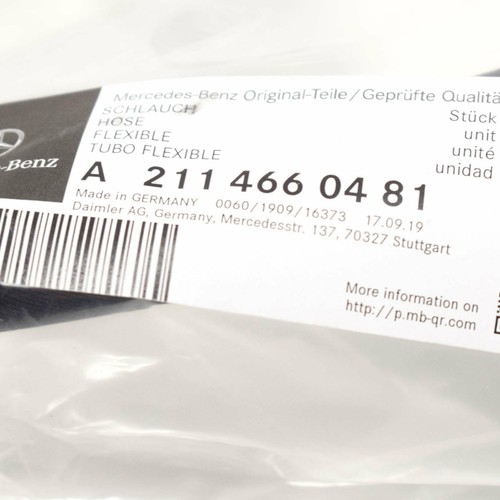 MERCEDES-BENZ E-Klasse W211 Servolenkung Schlauch A2114660481 Neu ...