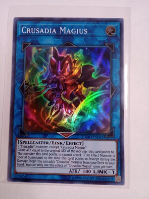 Yu-Gi-Oh Crusadia Magius Super Rare CYHO-EN042 | eBay