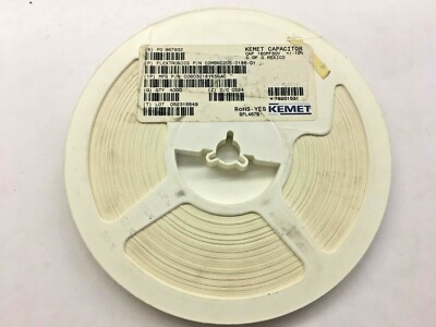 (4,000 PIECE REEL) C0603C181K5GACTU, KEMET, CAP CER 180PF 50V C0G/NP0 ...