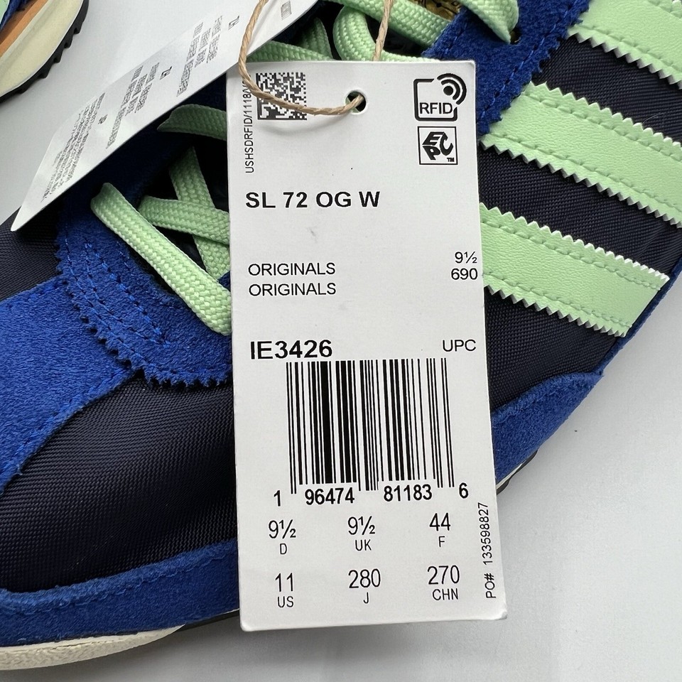 Adidas Women’s SL72 OG Size 11 Blue/Green |IE3426| | eBay