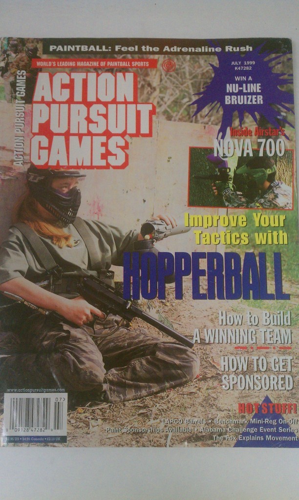 Magazine Of Paintball Sports Action Pursuit Games Build A Winning Team ...