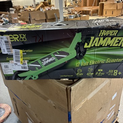 Hyper Jammer Kids Electric Scooter 12 Volt Battery Powered Scooter ...