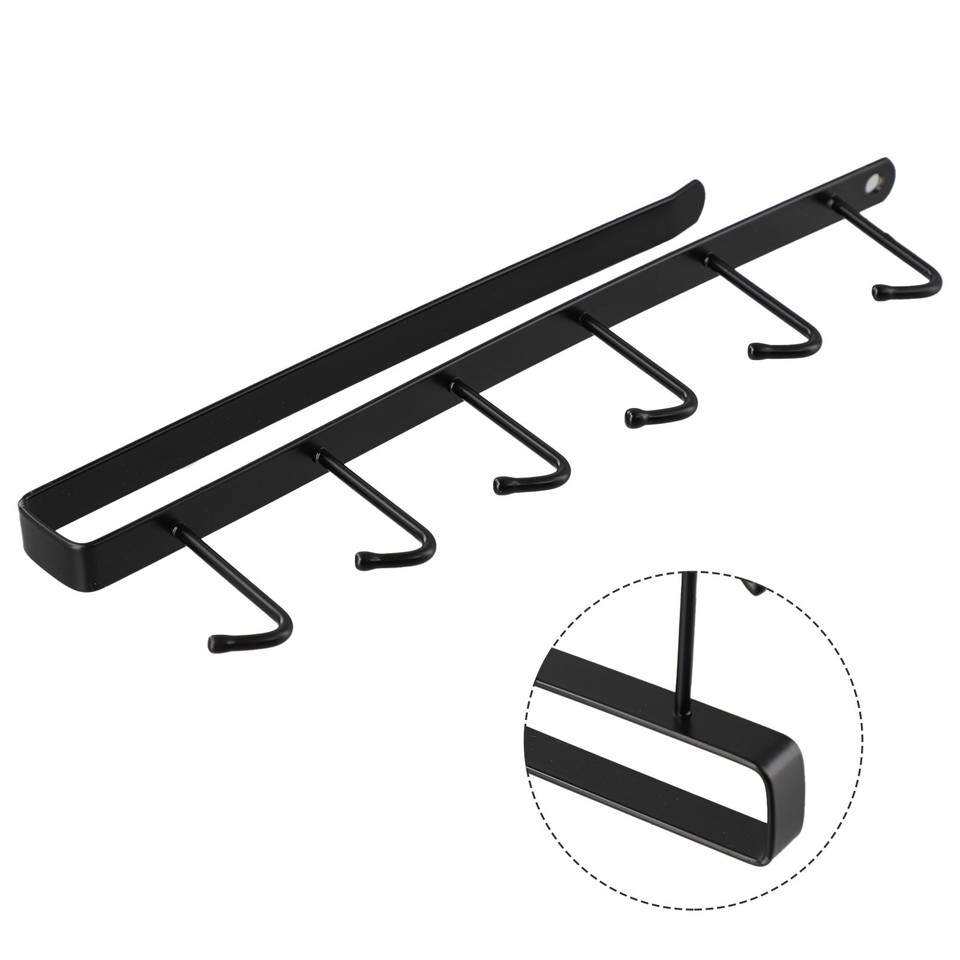 High Quality Storage Rack Hanger Traceless Under Cabinet Wardrobe White ...