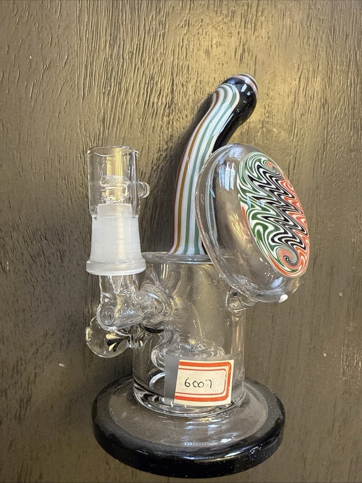 7” 14mm Thick Glass Bong Rig Smoking Hookah Water Pipe Tobacco Bubbler ...