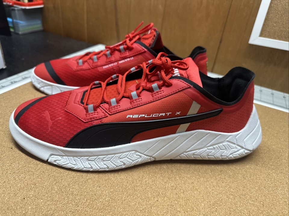Ferrari x Puma Replicat X Rosso Corsa Black New With Out Box Size 12 | eBay